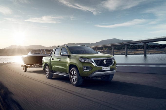 Could this be a New Ram Dakota? 2020 Peugeot Landrek Unveiled