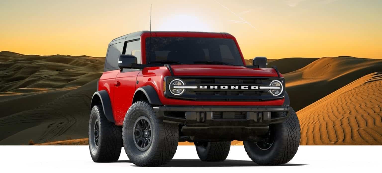 2021 Ford Bronco by the trims