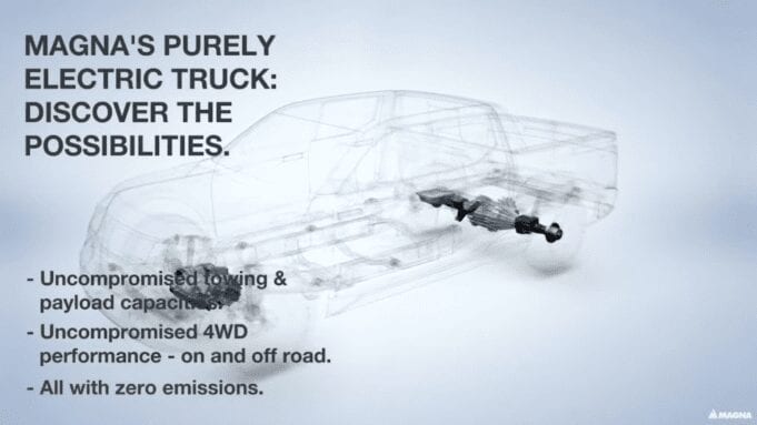 Magna eBeam - the future of electric truck axles?