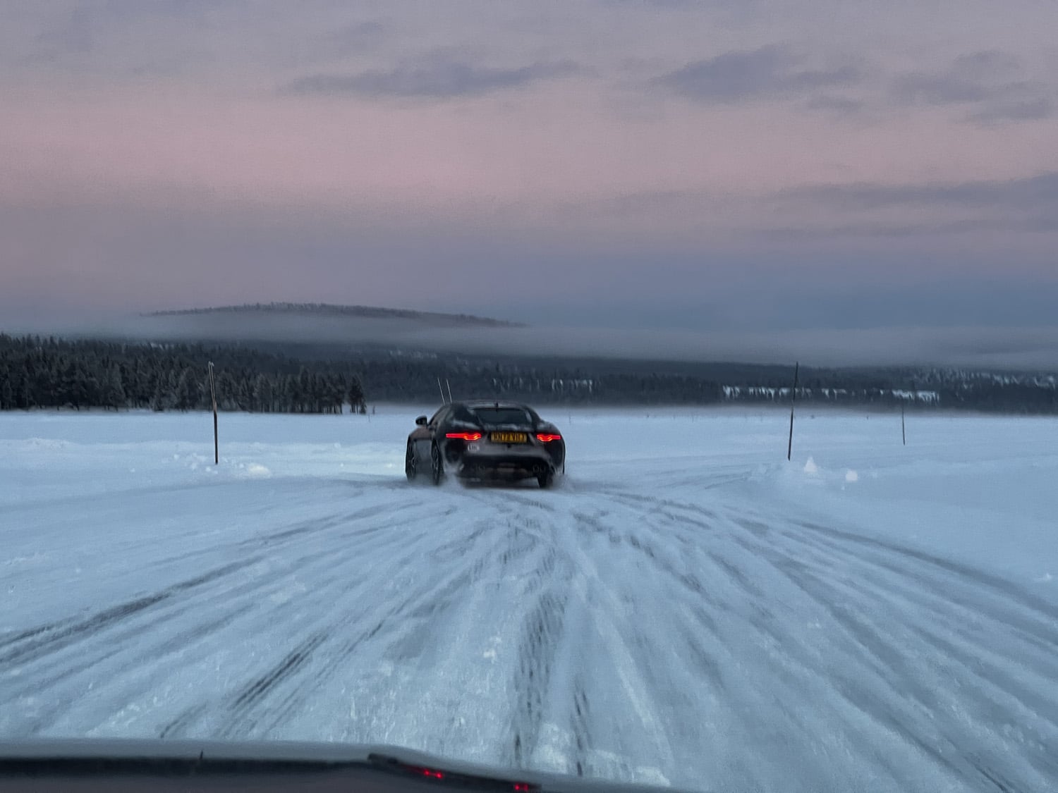 JLR Ice Academy: Time to make the donuts