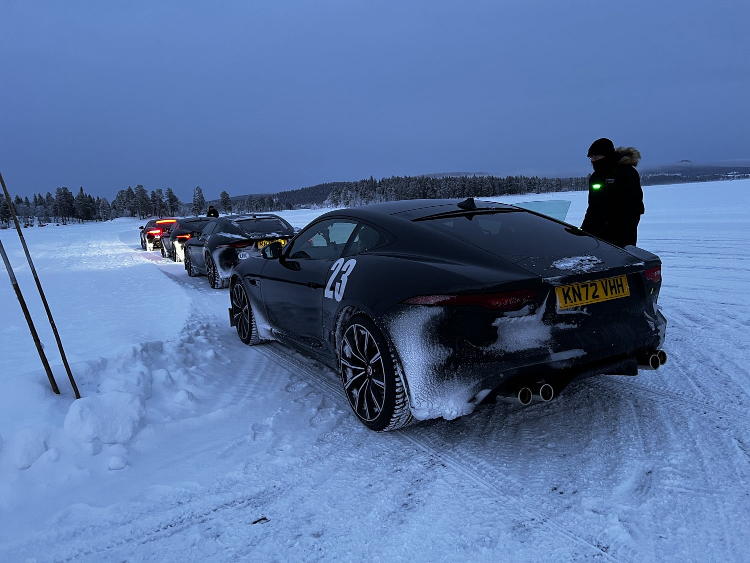 JLR Ice Academy: Time to make the donuts