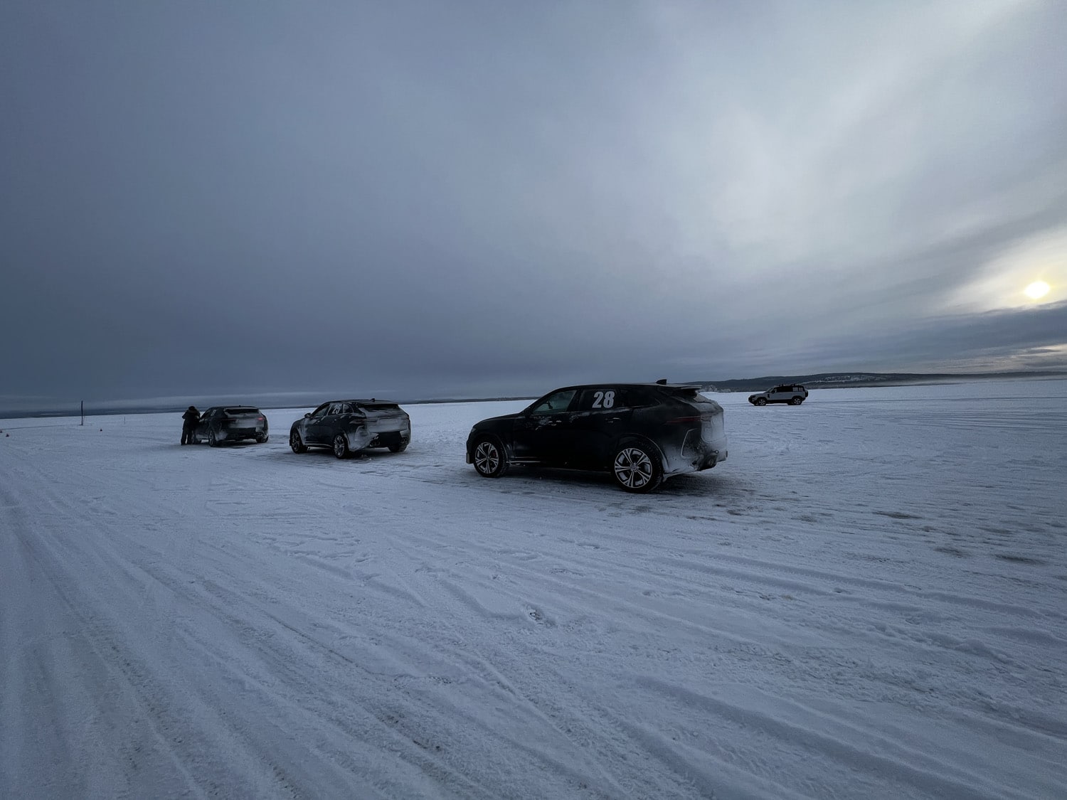 JLR Ice Academy: Time to make the donuts