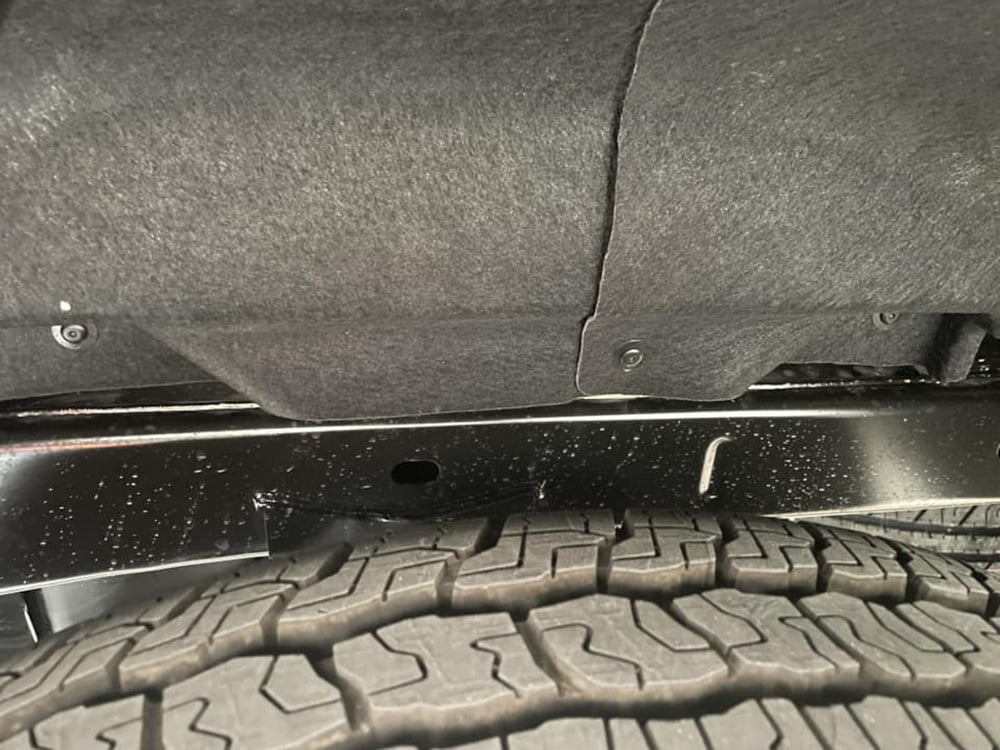 2023 Chevy Colorado frame is painted, not wax coated