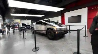 2023 Tesla Cybertruck first look in Chicago