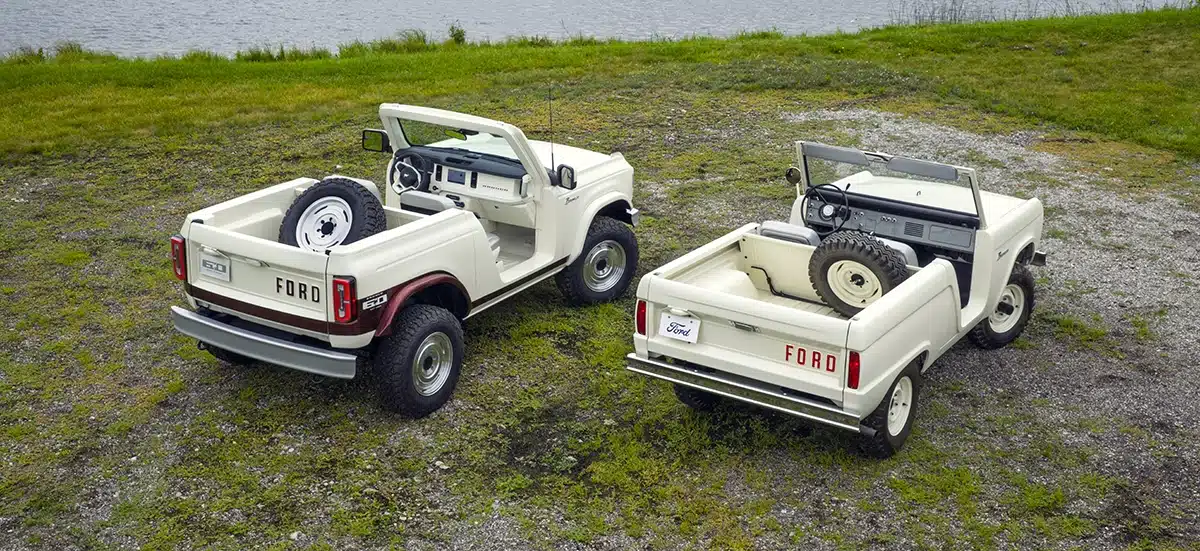 From Old School to New School: One-of-a-Kind Ford Bronco Roadster ...