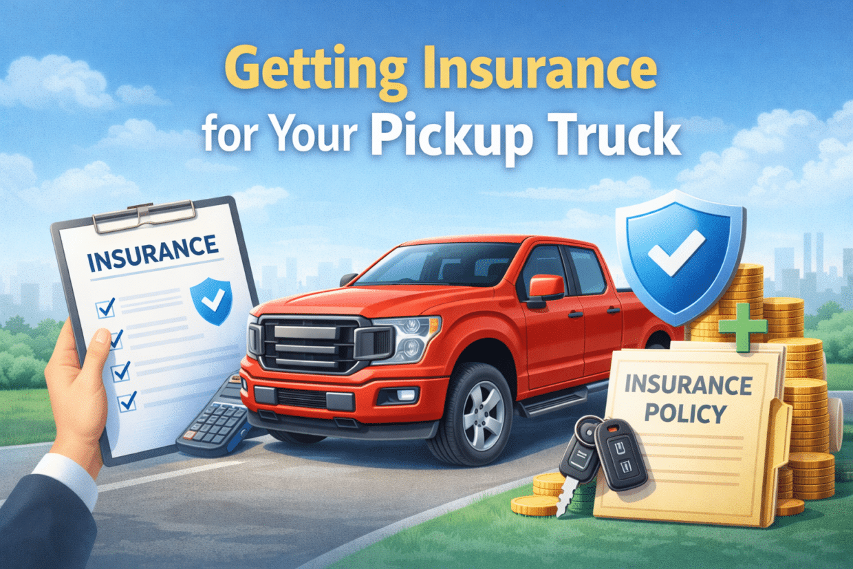 Getting Insurance for Your Pickup Truck